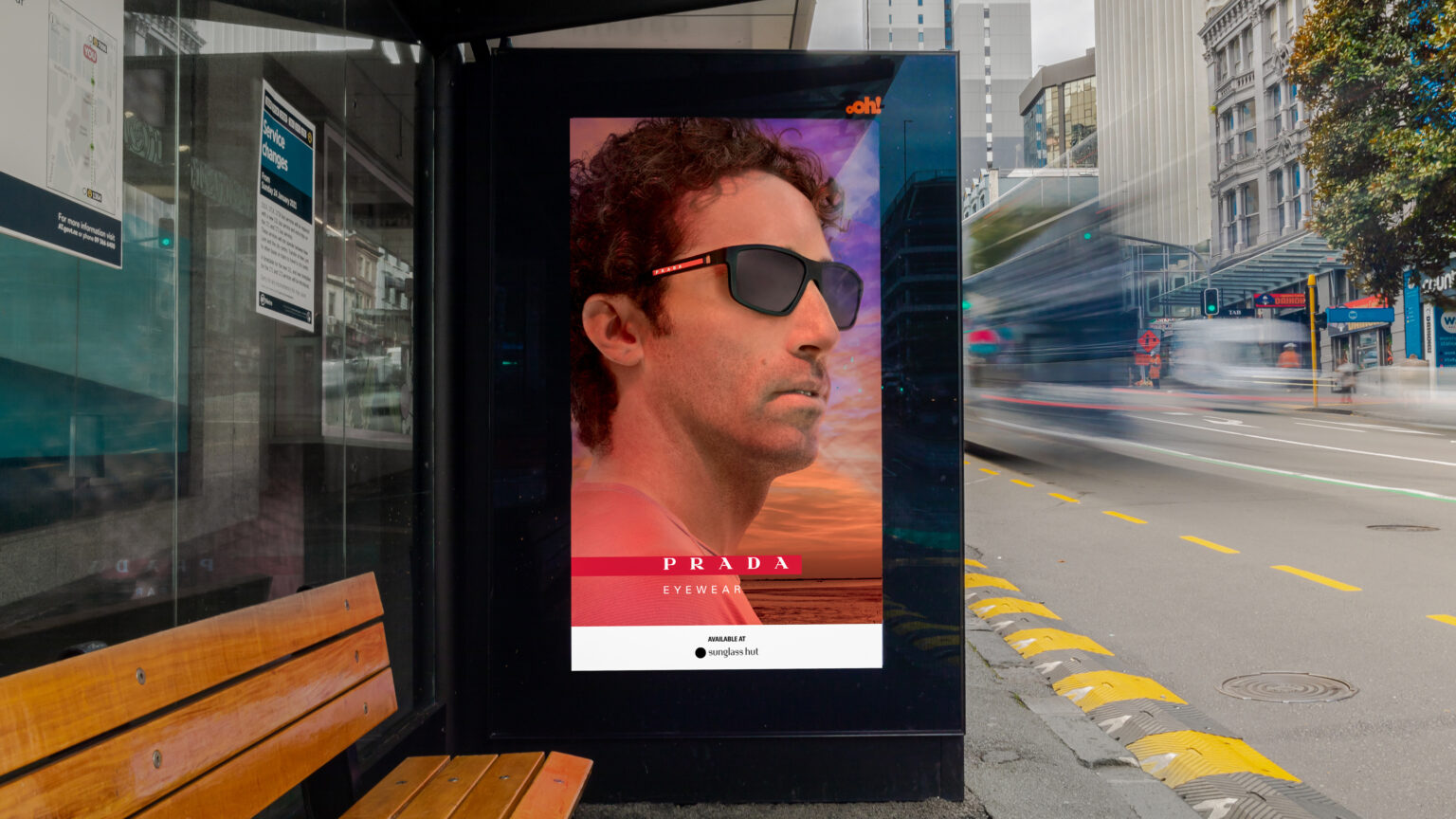 Bus Shelter Advertising, Bus Stop, and Street Furniture | oOh!media
